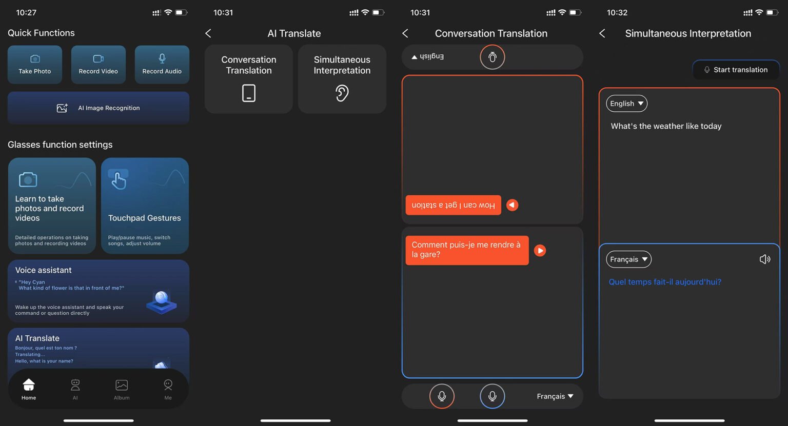 Top 5 meilleures lunettes intelligentes à caméra AI avec Bluetooth en ...
